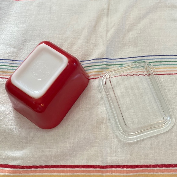 Kitchen | Small Red Vintage Pyrex Fridge Dish | Poshmark